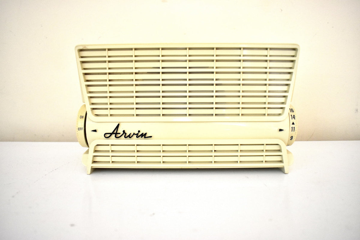 Bianca Ivory 1958 Arvin Model 2581 Vacuum Tube AM Radio Sounds Terrifi ...