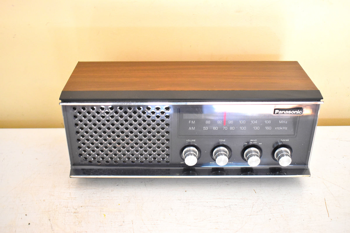Bluetooth Ready To Go - 1970s Panasonic Model RE-6513 AM/FM Solid Stat ...