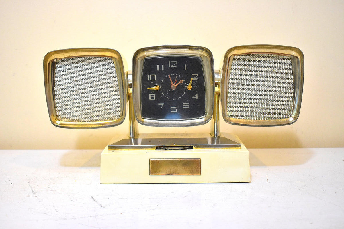 Aura White Late 50s Philco Predicta Unknown Model Solid State Transist ...