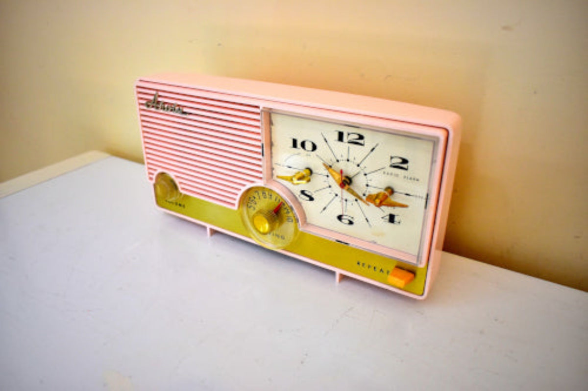 Fabulous Pink 1959 Arvin Model 5583 Vacuum Tube Radio Amazing! Excelle ...