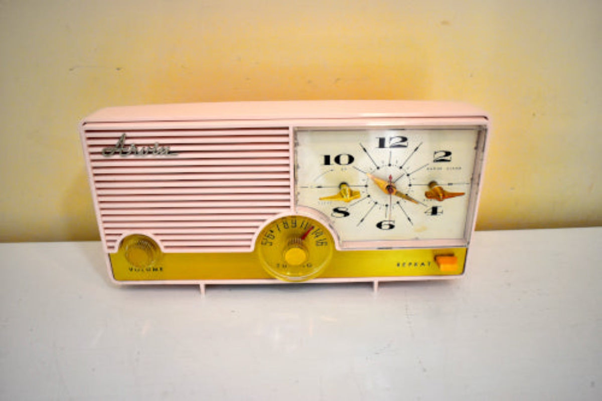 Fabulous Pink 1959 Arvin Model 5583 Vacuum Tube Radio Amazing! Excelle ...