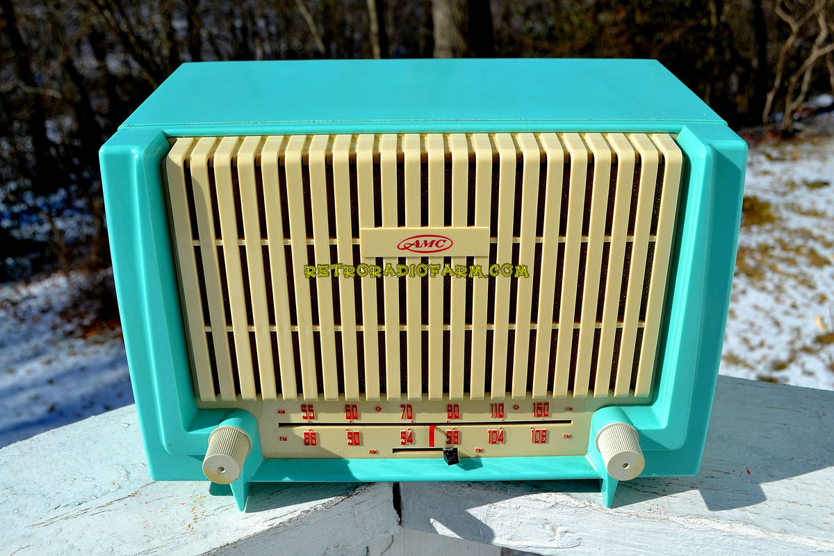 SOLD! - June 20, 2018 - CERULEAN Turquoise Mid Century Retro 1955 AMC ...
