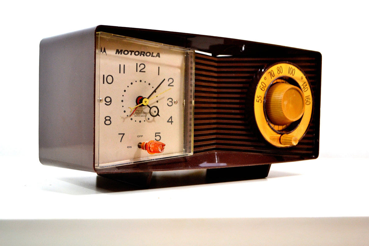 Classic Motorola Model C1N3 Tube AM Antique Vintage Clock Radio – Retro ...