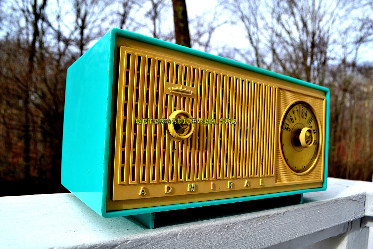 SOLD! - Jan 15, 2018 -BLUETOOTH MP3 READY - TURQUOISE AND IVORY Two ...