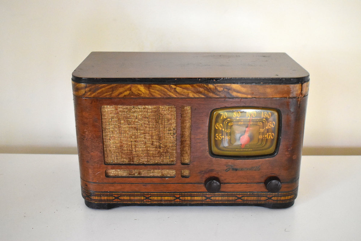 Artisan Handcrafted Original Vintage Wood 1940 Farnsworth Model BT-45 ...