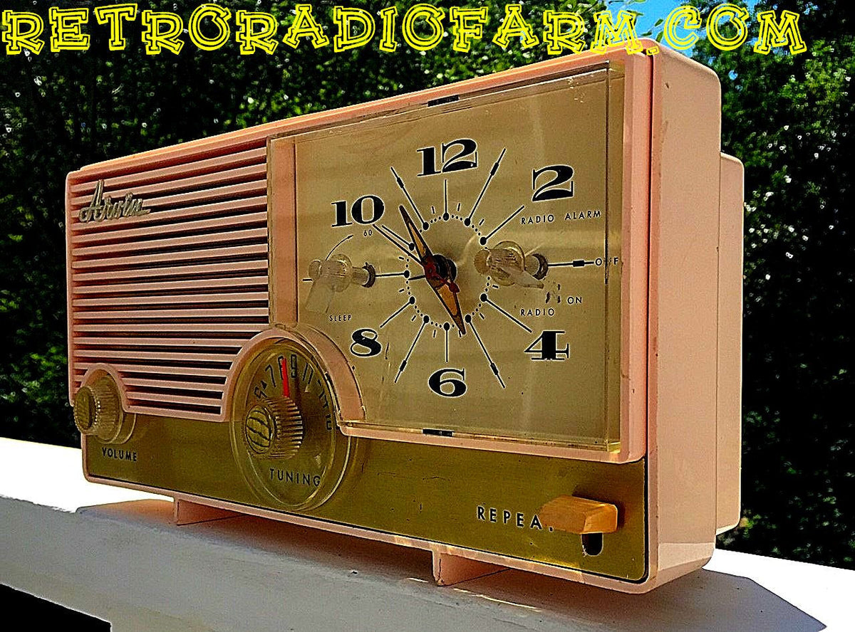 SOLD! - Nov 28, 2016 - BLUETOOTH MP3 Ready - Fabulous Pink Mid Century ...